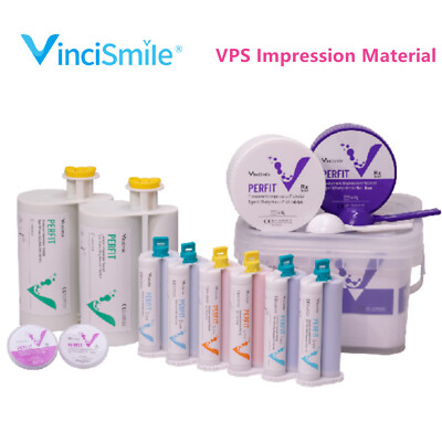VPS Dental Impression Material Putty Heavy/Regular/Light Body-Fast ...