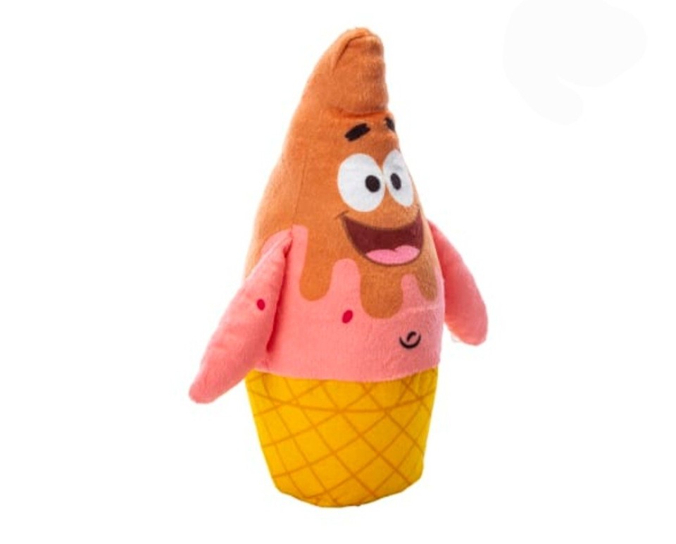 SpongeBob Patrick Star Ice Cream Cone Plush 8.5 Plush NWT | eBay