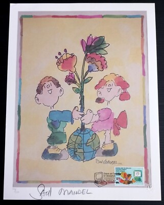 UN 1992 presentation card FDC signed by the Artist SAUL MANDEL | eBay