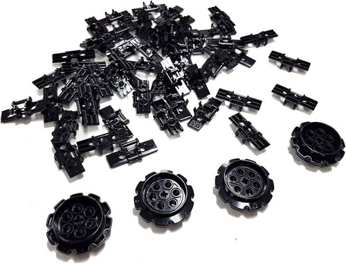 372pcs Treads Track Link Wheels Mindstorm EV3 Tractor Tank Set For LEGO ...