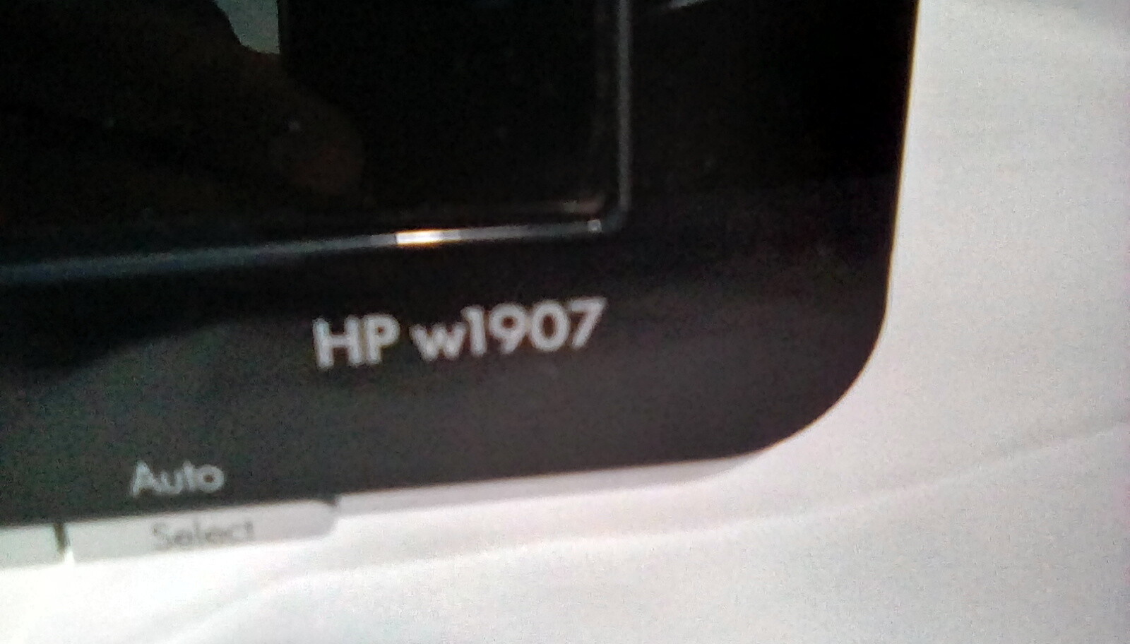 HP W1907 19" Widescreen LCD Monitor Built-in Speakers VGA DVI 1680x1050 ...