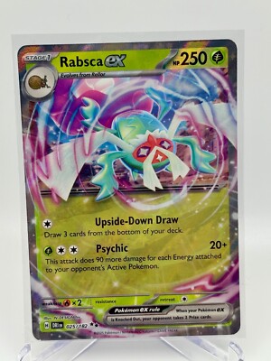Rabsca EX 025/182 Full Art NM/M Destined Rivals Pokemon Card NM | eBay