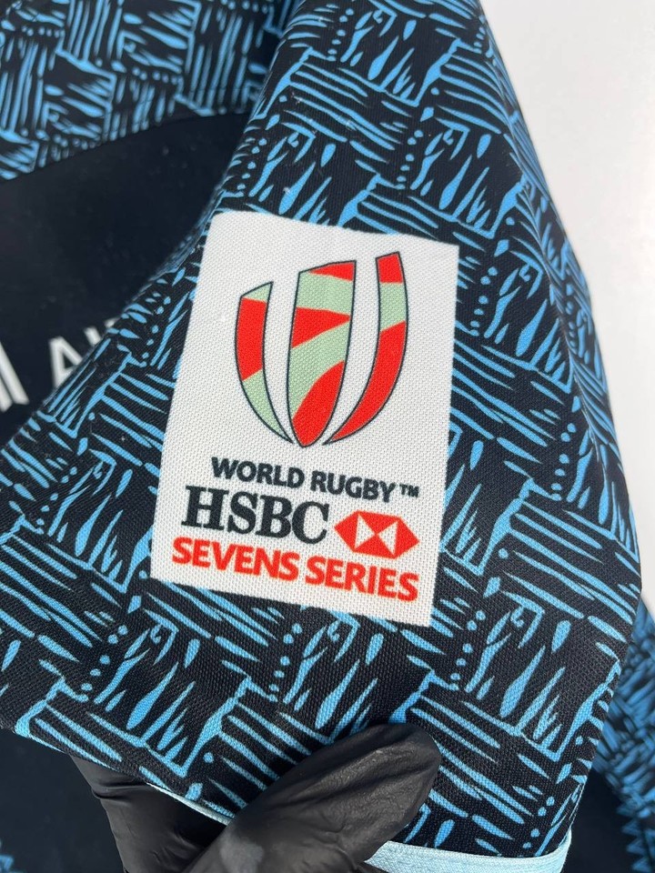 Fiji Rugby Sevens ISC HSBC World Rugby Jersey Black Size XL | eBay