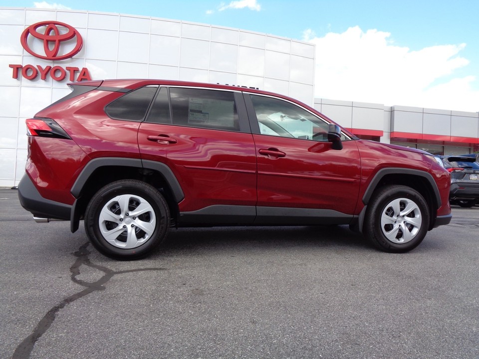 2025 Toyota RAV4 Brand New 2025 Rav4 LE AWD Red Sunroof Ruby Flare ...