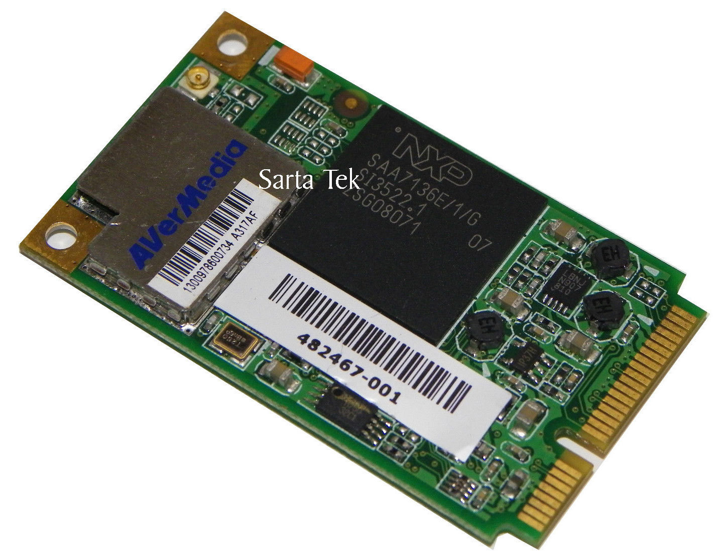 AVerMedia A317 HP 482467-001 482899-001 TV TUNER MINI-PCI-E BOARD CARD ...