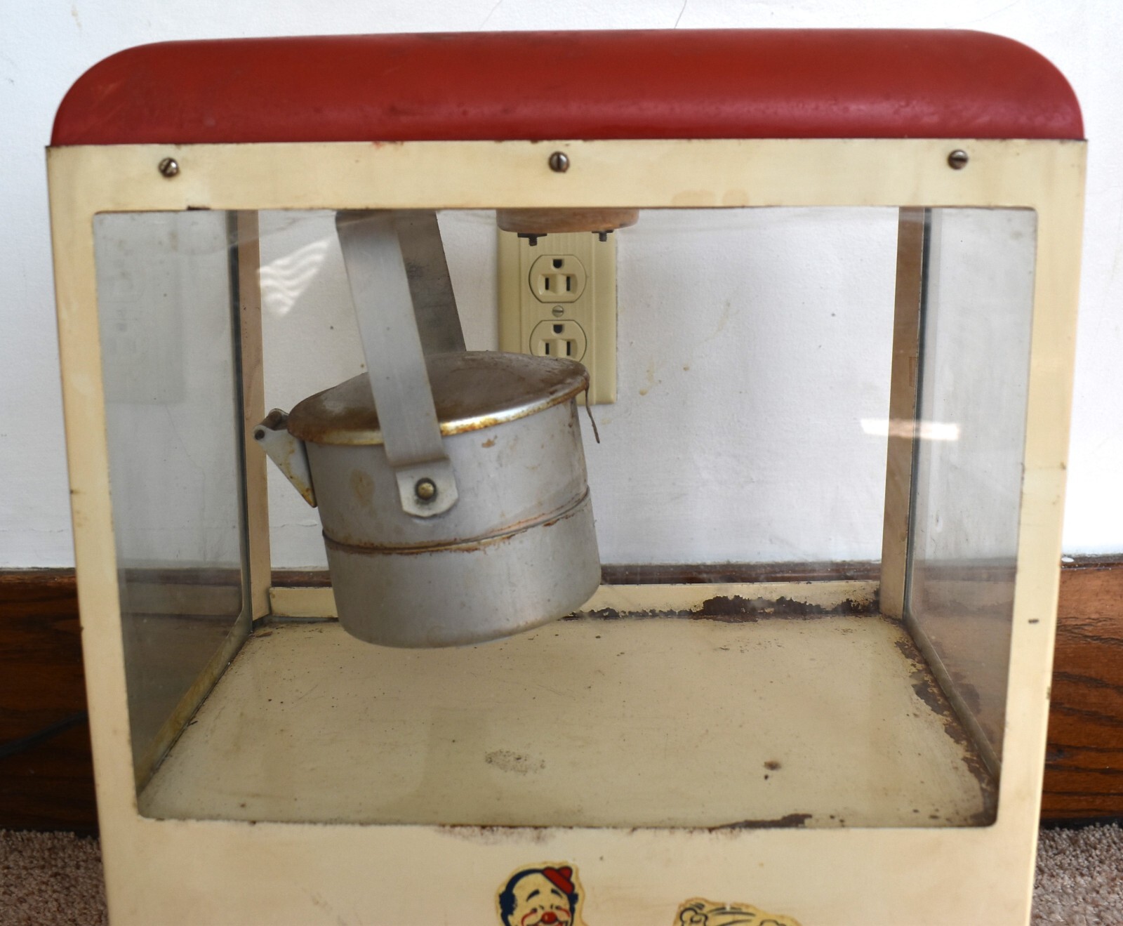 Vintage 1950s Wilson Bros POPCORN Junior Model A Pop Corn Machine | eBay