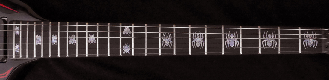 Spider-Man Spider ABALONE Fret Markers Inlay Stickers Decal for BASS ...