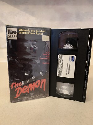 THE DEMON (VHS Not Rated) Jennifer Holmes, Cameron Mitchell 26359144035 ...