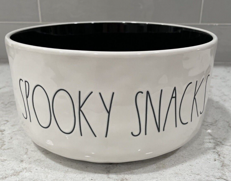 Rae Dunn Peanuts Snoopy Extra Large Halloween Candy Bowl | eBay