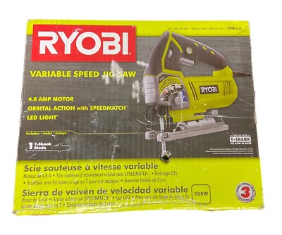 Ryobi JS481LG 4.8 Amp Corded Variable Speed Orbital Jig Saw (Corded) | eBay