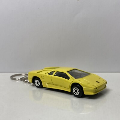 RARE KEY CHAIN YELLOW LAMBORGHINI DIABLO CUSTOM LIMITED EDITION 1990 ...