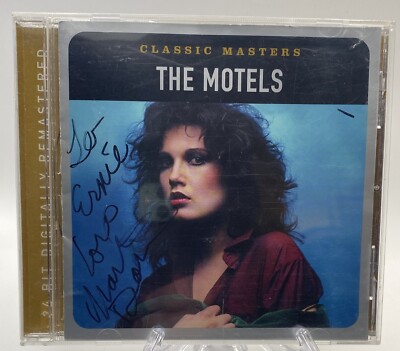 SIGNED CD - THE MOTELS Classic Masters - HTF Compilation Remastered ...