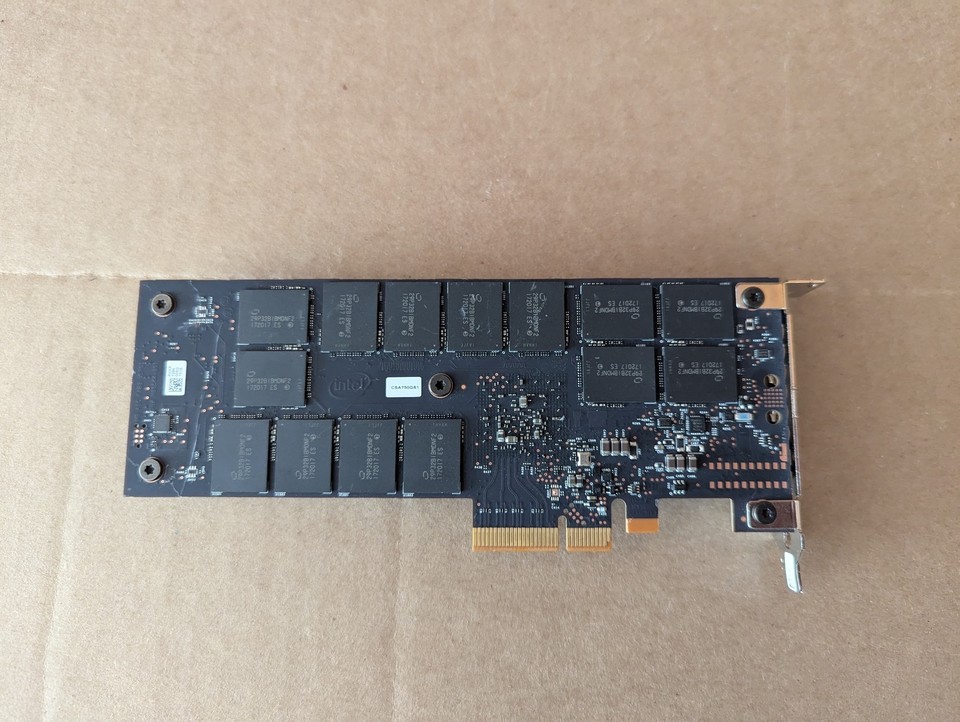 INTEL OPTANE SSD DC P4800X SERIES 750GB PCIE SSD SSDPED1K750GA HIGH ...