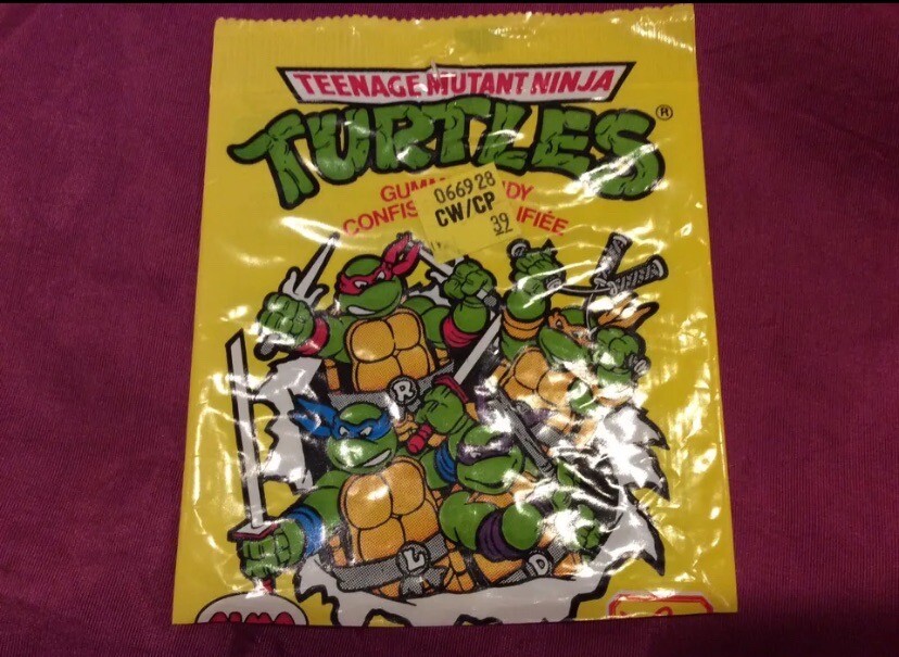Teenage Mutant Ninja Turtles-Empty Gummy candy bag-1990 | eBay