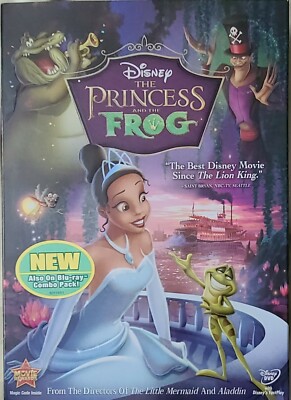 The Princess and the Frog [DVD, Walt Disney] w/ Slipcover 786936795332 ...
