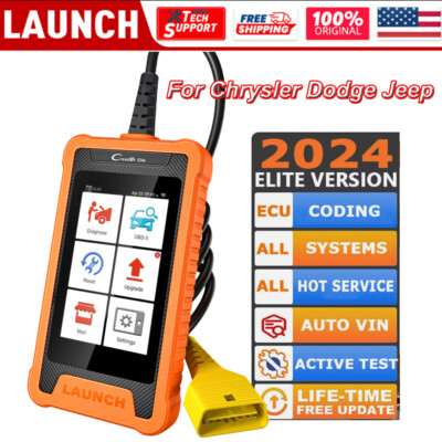 LAUNCH Creader Elite For Chrysler ALL System Scanner Diagnostic Tool ...