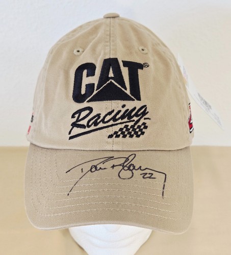 Vintage NASCAR CAT Racing Team #22 Dave Blaney Autographed CFS Hat NEW ...