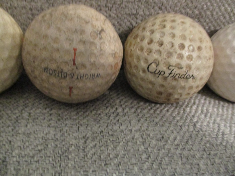 Rare Vintage Golf Balls Wright&Ditson, St Regis, Titliest, McLaughlin, Viscount | eBay