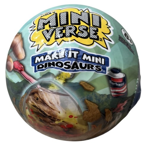MGA's Miniverse Make It Mini Dinosaurs Jurassic World Dinosaur New | eBay