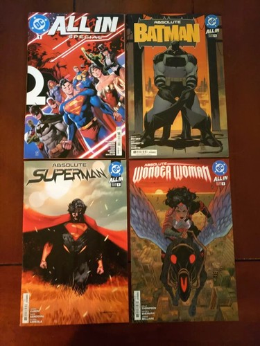DC ABSOLUTE # 1 ISSUES SUPERMAN BATMAN WONDER WOMAN ALL IN SPEC 1ST ...