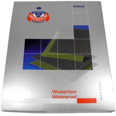 Starcke Matador 991 A Waterproof Wet & Dry Paper 50 sheets Grade P400 ...