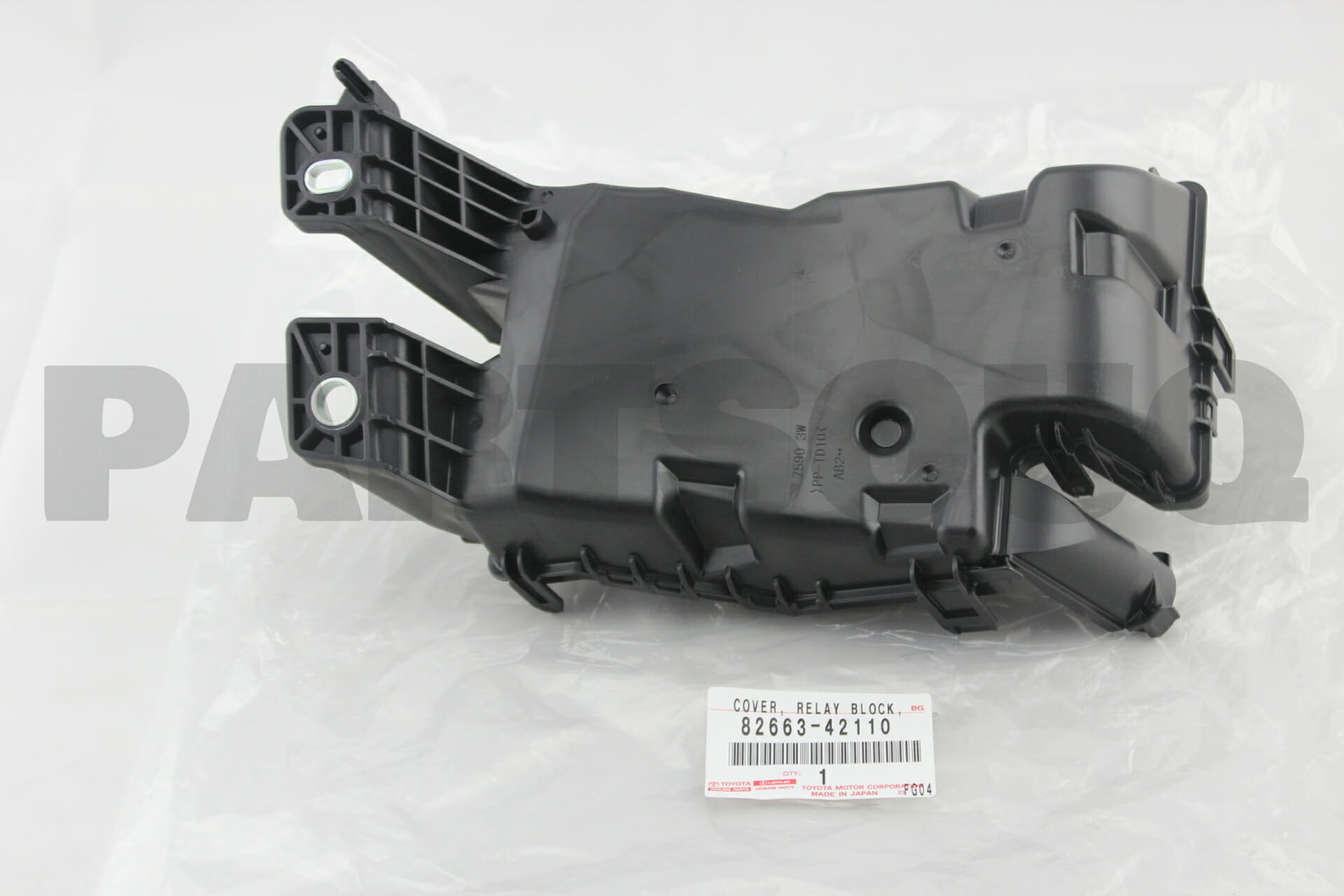 8266342110 Genuine Toyota COVER, RELAY BLOCK, LOWER, NO.2 82663-42110 ...