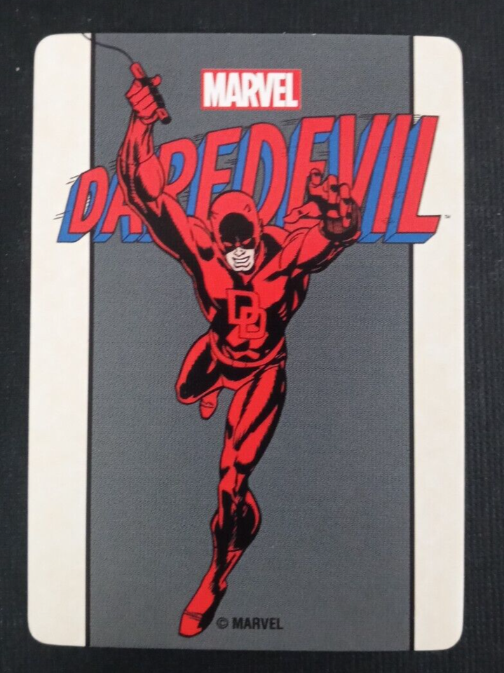 Marvel Daredevil Playing Card 4 Spades | eBay