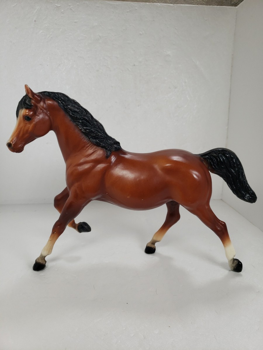 Bay Horse Running