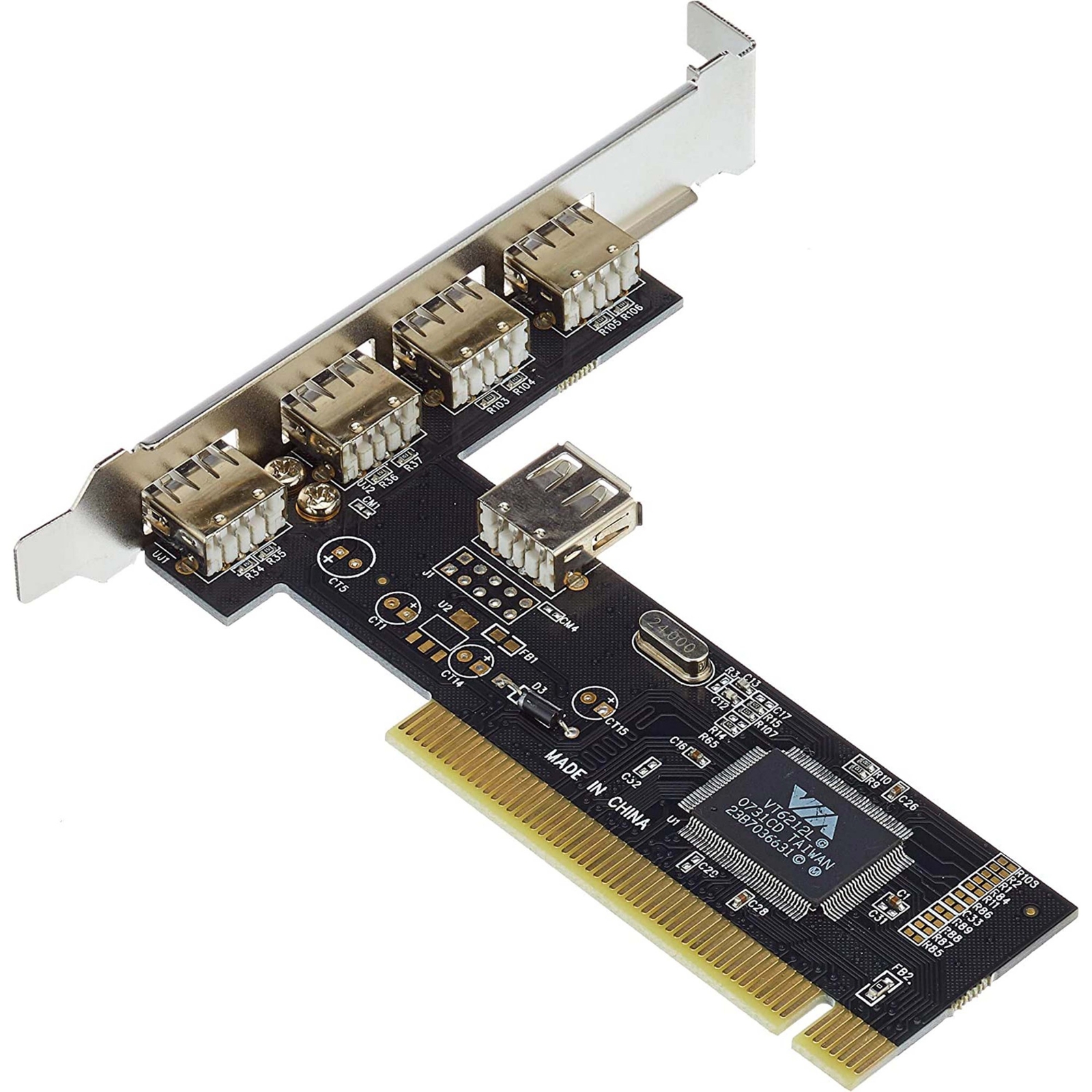 PCI Interface Card USB 2.0 4+1x LogiLinkÂ® (PC0028) for sale online | eBay