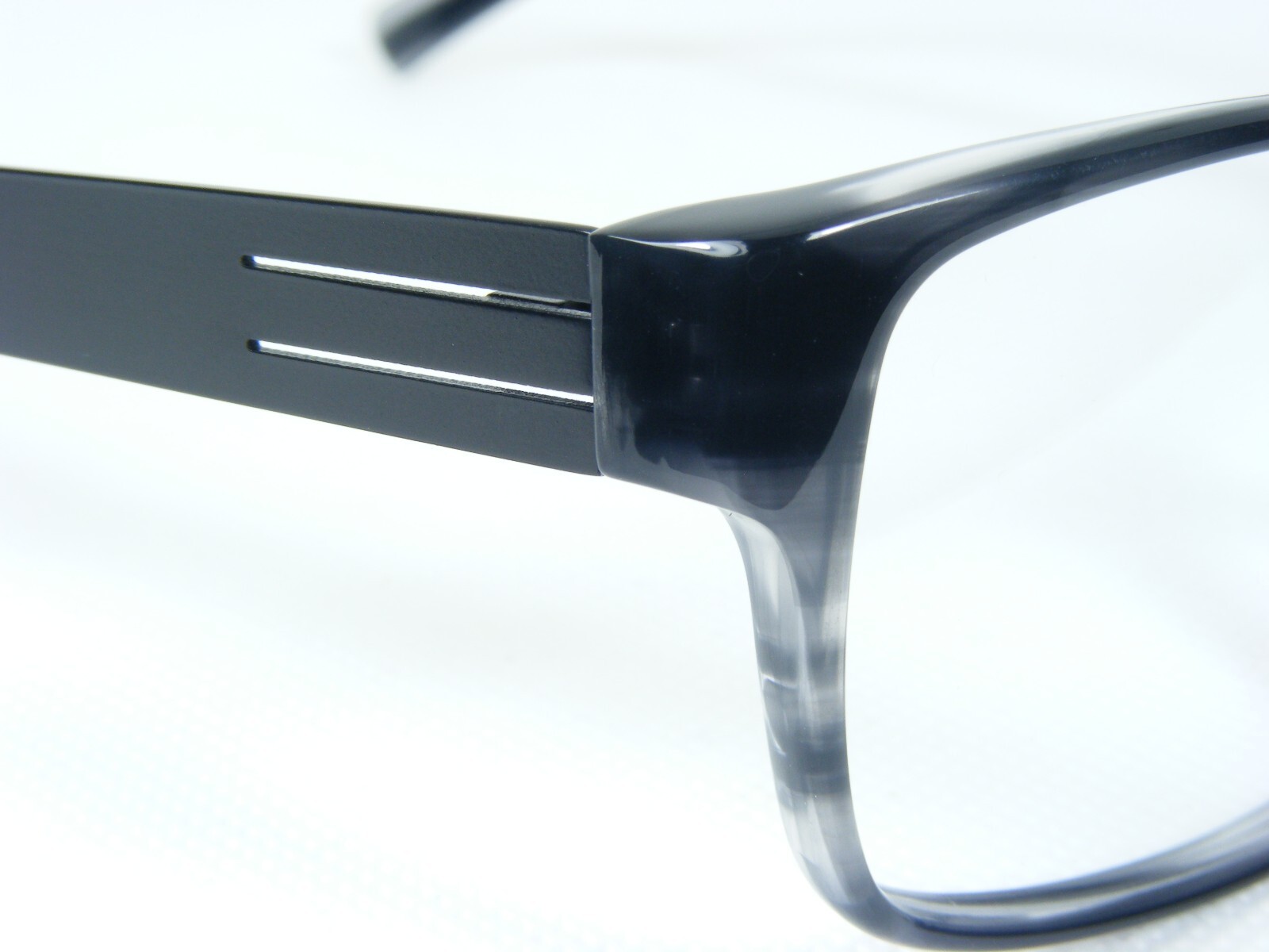 NEW ONKELS ONK90013 1 DEMI GREY /BLACK EYEGLASSES GLASSES FRAME 57-13 ...