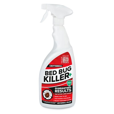 STRONG BED BUG KILLER TREATMENT SPRAY CRAWLING INSECT INSECTICIDE HOME ...