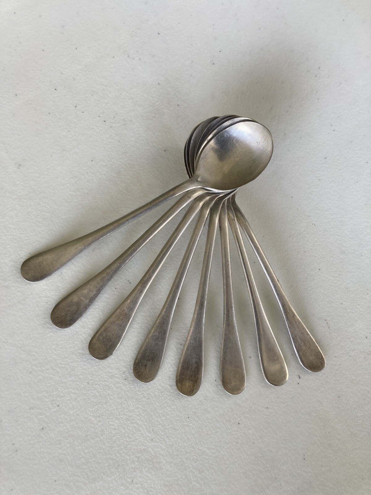 Vintage Round Spoons WB Mfg. Co. Antique Sugar Spoons W.B. Mfg Co. 5. ...