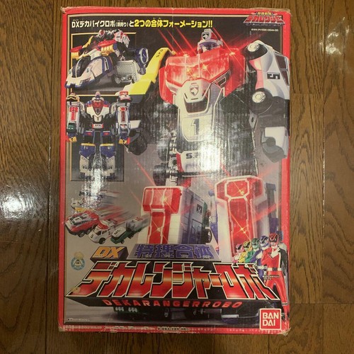 BANDAI Power Rangers DEKARANGER DX DEKARANGER ROBO SPD Megazord with ...