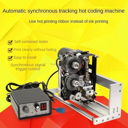 HP-241G Thermal Color Strip Auto Hot Printing Coding Machine Heat Date ...