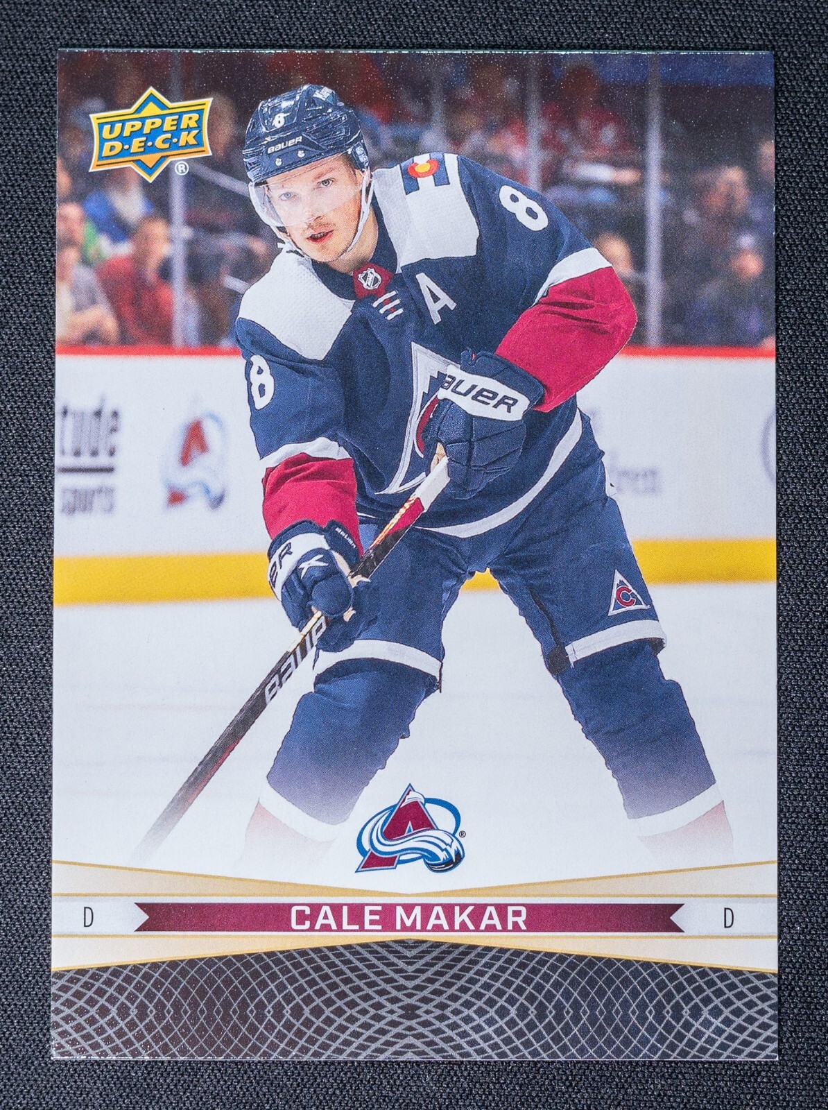 23/24 UD TIM HORTONS DUOS CALE MAKAR / GABRIEL LANDESKOG BASE CARD #58 ...
