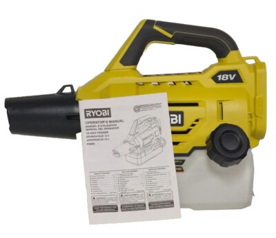 Ryobi Cordless Disinfectant Chemical Fogger Mister (TOOL ONLY) NEW ...