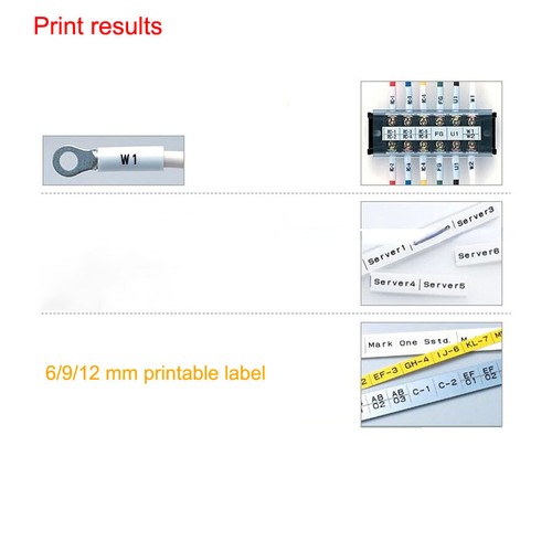 PVC Tube Printer S-650 Shrinkable Tube Electronic Lettering ,Cable ID ...