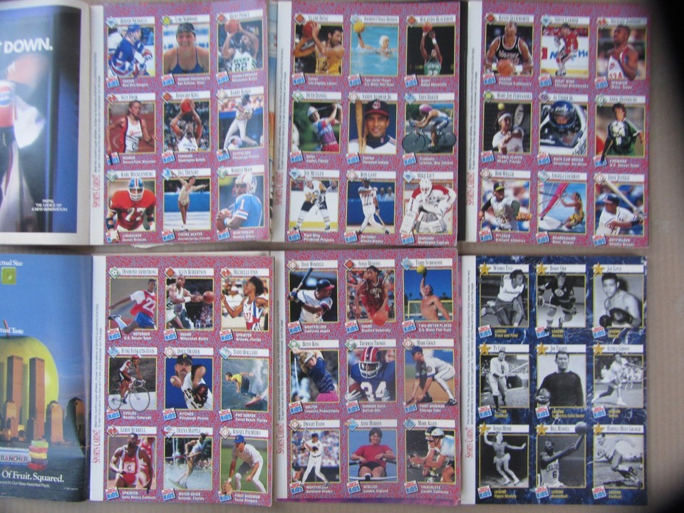 1991 SPORTS ILLUSTRATED FOR KIDS 6 MAGAZINES w/ 6 CARD SHEETS | eBay