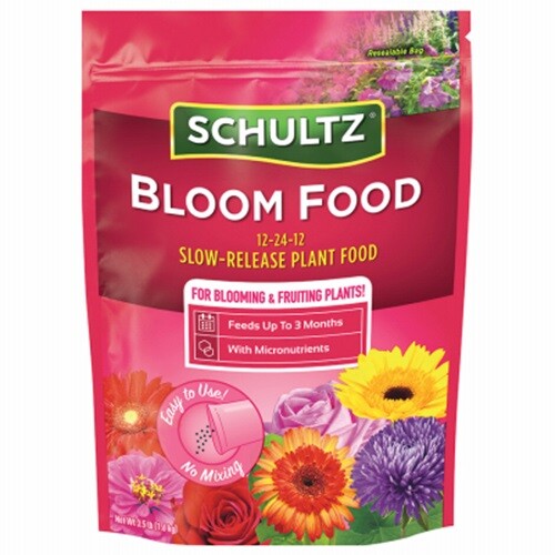 Schultz SPF48270 Bloom Food Slow-Release Plant Food Fertilizer 3.5 Lb ...