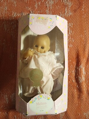 VINTAGE 1991 Max Zapf Balica Doll Baby Melissa New in Box Free Shipping ...