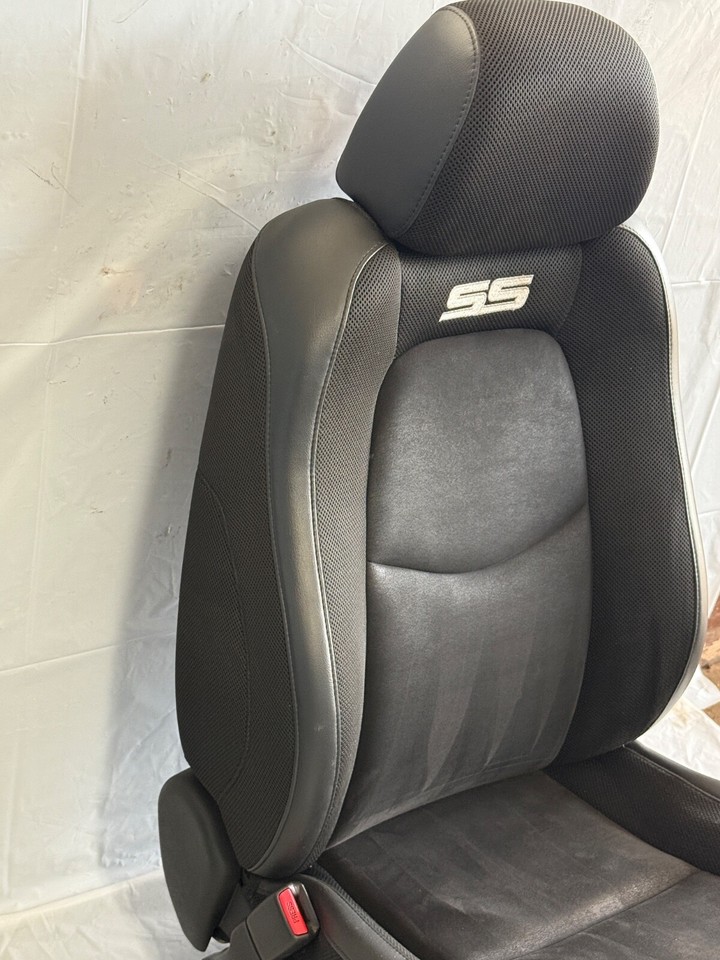 Chevy HHR SS 5-Speed MT 08-10 Lh Rh Pair of BLACK Cloth Bucket Seats ...
