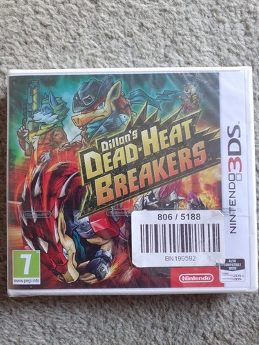 Dillon's Dead-Heat Breakers (Nintendo 3DS, 2018) Brand new still in Cellophane. 45496477141 ...