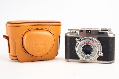 Bolsey Model B2 Compact 35mm Film Camera Original Case AS-IS Vintage ...