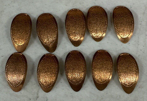 10 pc Ten Commandments Elongated Coin Pressed Penny | eBay