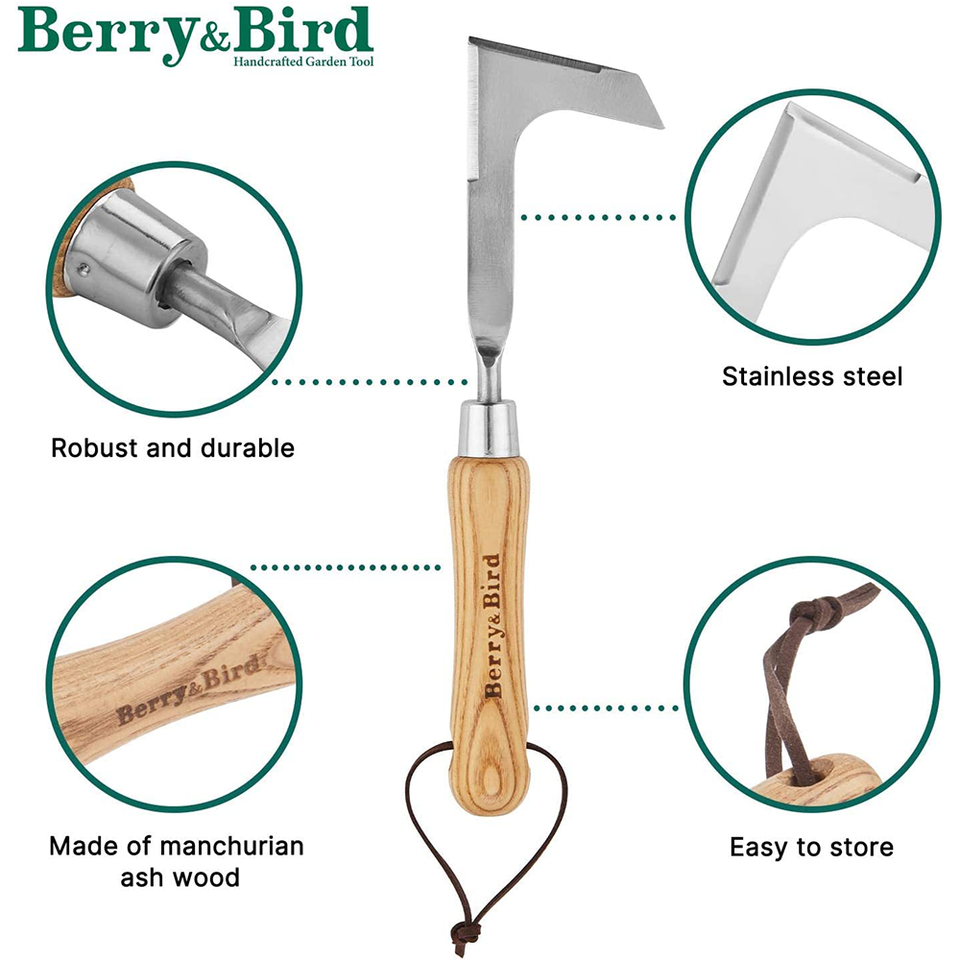 Berry&Bird Crack Weeder Crevice Weeding Tool Stainless Steel Manual ...