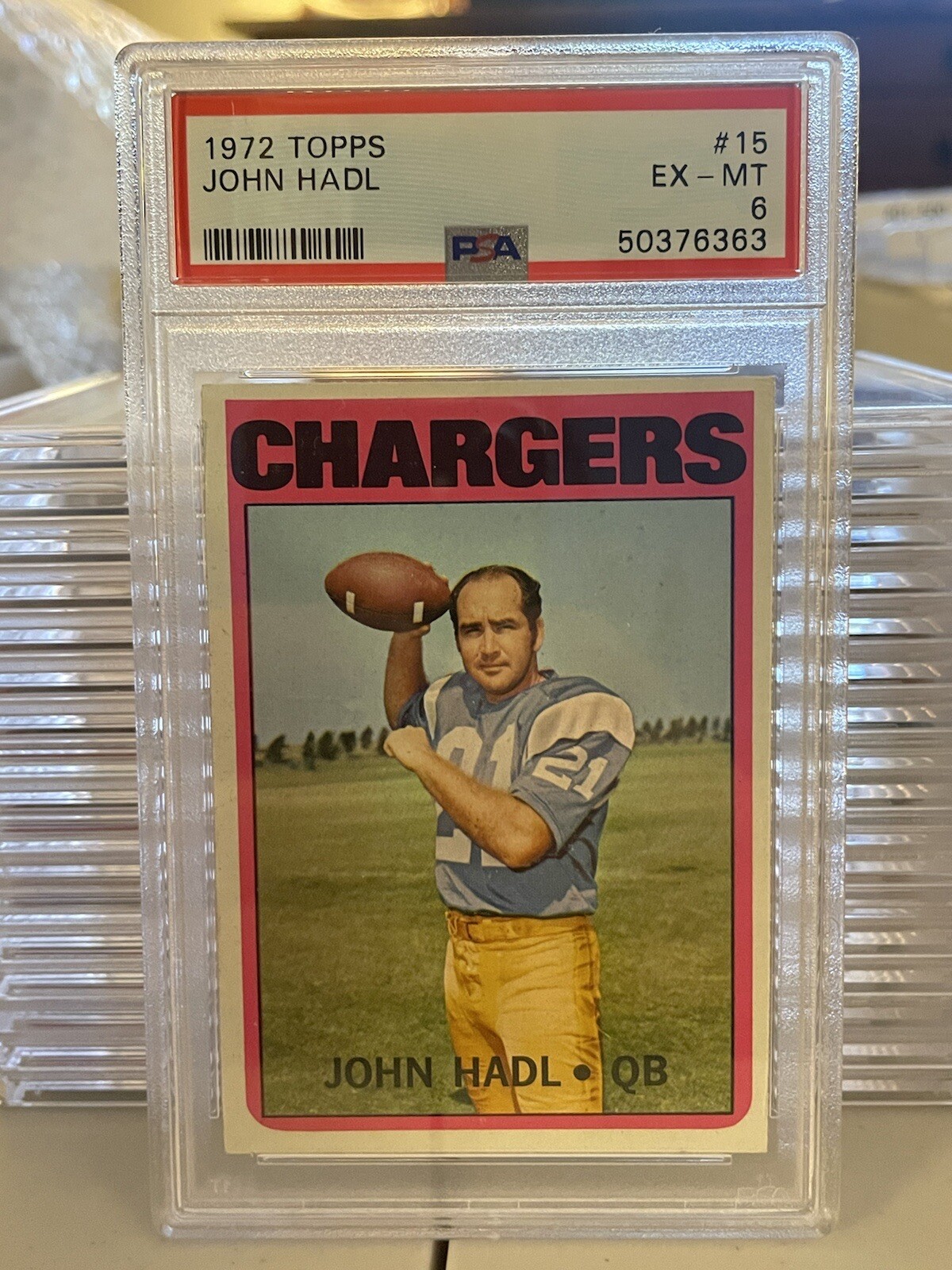 1972 Topps - John Hadl #15 for sale online | eBay