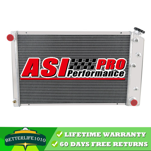 4 Row Aluminum Radiator FOR 1970-1981 Chevy Camaro 1978-87 Monte Carlo ...