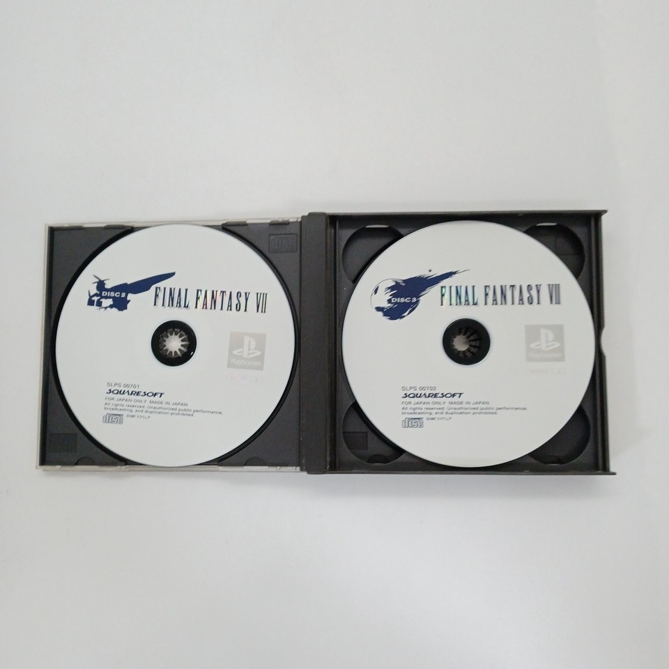 SONY PlayStation PS1 Final Fantasy VII 7 FFVII FF7 CIB Japan Import ...