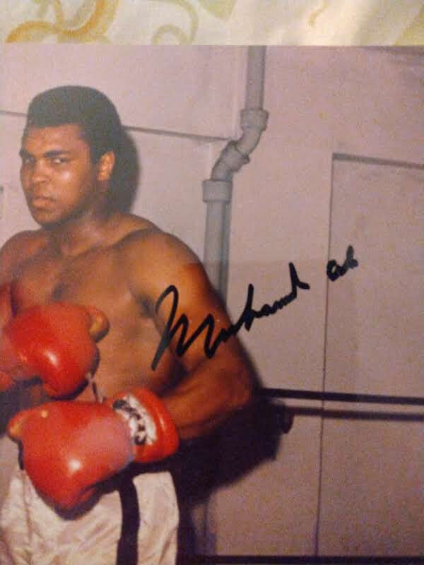Mohammed Ali Signed in Person 8x10 Photo | eBay