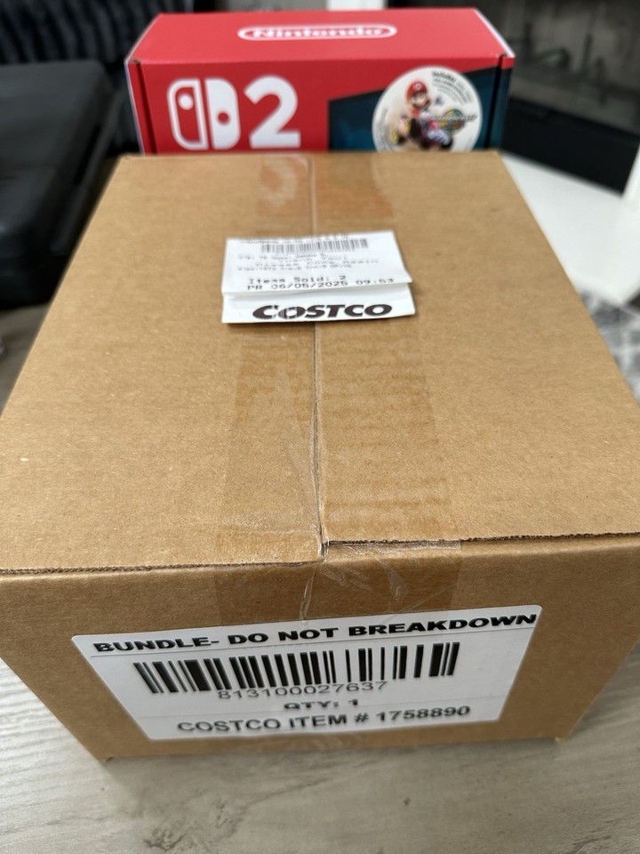 Nintendo Switch 2 Costco Bundle With Mario Cart And Expansion Pack ...